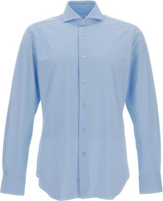 Xacus Homme, Chemises, Bleu, Taille: L Collo Francesce