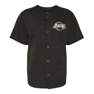 New Era Casacca Tipo Baseball Bottoni Centrali - Homme - Sport - Noir - Taille: L