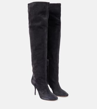 Alaia Alaïa Stiefel Fluide 90 aus Veloursleder