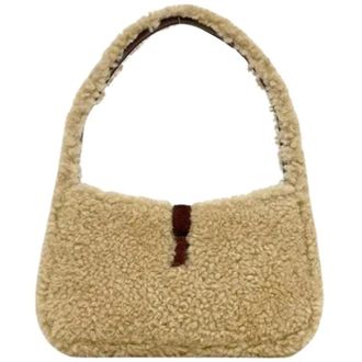 Saint Laurent Pre-owned Vintage Handtasche - - Pre-owned - Damen - Beige - ONE SIZE
