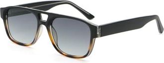 Generic Lunettes de soleil tendance for hommes et femmes, monture large, for les f&ecirc;tes en ext&eacute;rieur, le shopping et les vacances.(Multi-colored)