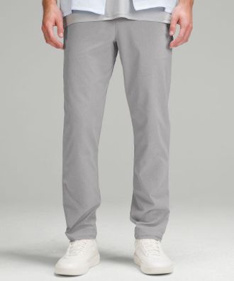 lululemon Pantalon chino ABC coupe classique pour Hommes - 81 cm - Gris - Taille 28