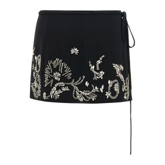 Dries Van Noten Femme, Jupes, Noir, Taille: 42 FR Gabrina Skirt