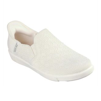 Skechers Breezest Sneaker f&uuml;r Damen, Zum Anschl&uuml;pfen (Naturwei&szlig;)