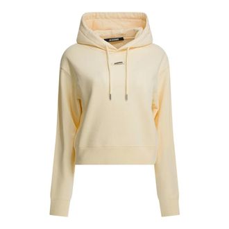 Jacquemus Damen, Sweatshirts & Hoodies, Beige, SGr&ouml;&szlig;e