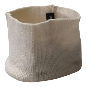 Dolce & Gabbana Strick-Schlauchschal - - Accessories - Herren - Wei&szlig; - ONE SIZE