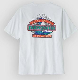 Patagonia Great Waves Responsibili- T-Shirt fiber white