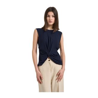 Liviana Conti Aglaia Bluse - - Blouses & Shirts - Damen - Blau - XL