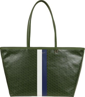 Tory Burch Femme, Sacs, Vert, Taille: ONE Size The Racer Tote