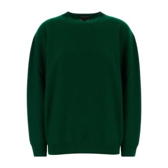 Tom Ford Femme, Pulls, Vert, Taille: 40 FR Pull en cachemire doux Wholegarment &agrave; encolure arrondie