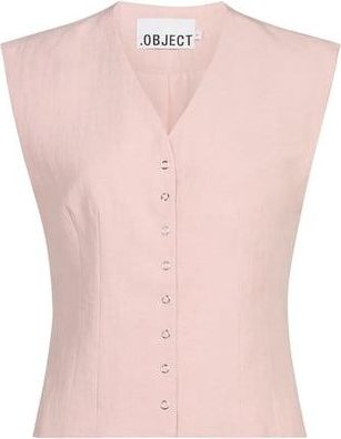 Object Gilet sans manches &agrave; fermeture boutonn&eacute;e