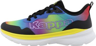 Kappa Damen 95K0242002 Sneaker, Black-Rainbow, 39 EU