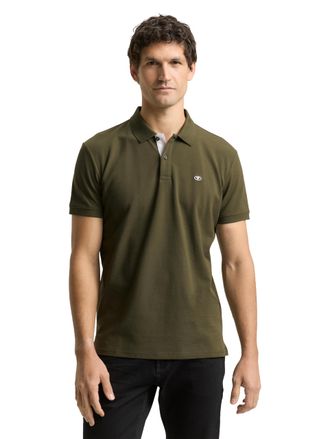 Tom Tailor Herren 1031006 Herren Poloshirt, 10920 - Deep Forest Green, M