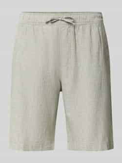 Mc Neal Shorts aus Leinen-Baumwoll-Mix mit elastischem Bund