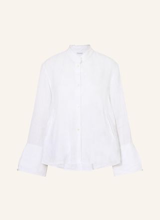 Soluzione - Camiceria Ticino Leinenbluse weiss