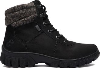 Rieker Schn&uuml;rschuhe Rieker CEO-Z7220-00 Schwarz