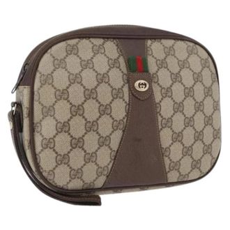 Gucci Pre-owned Vintage Clutch Bag - - Pre-owned - Damen - Beige - ONE SIZE