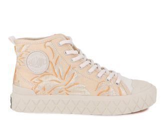 Palladium Unisex Ace Chukka Flower Sneaker, Tropisand, 37.5 EU