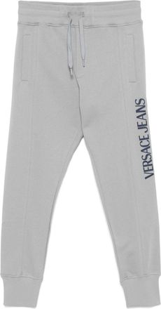Versace Jeans Couture Jogginghose mit Logo-Print - Grau