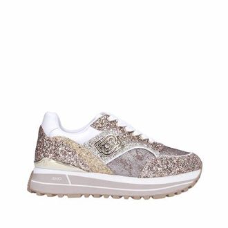 Liu Jo Sneaker donna Liu-Jo Maxi Wonder 73 gold DS25LJ16 BA5015 TX007 38