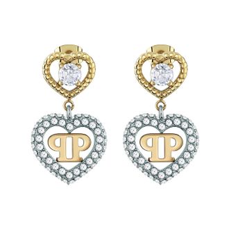 Philipp Plein Ohrringe - Ohrringe Plein Rocked Heart - f&uuml;r Damen