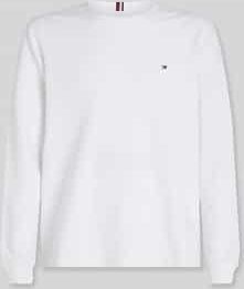 Tommy Hilfiger Regular Fit Langarmshirt mit dezentem Logo-Detail