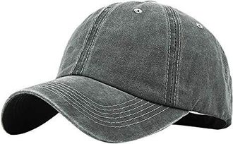 Generic Break Hat Casquette Messy Buns Unisexe Baseball Trucker Chapeau Queue de Cheval Casquettes de baseball U of A Casquette de baseball, gris, Taille uniq