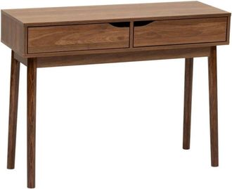 5five Simply Smart Console 2 Tiroirs Slidy 100cm Marron