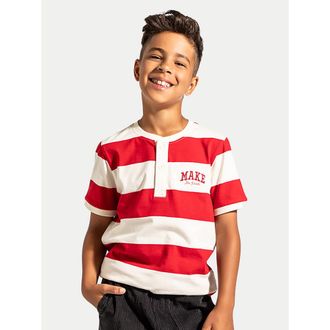 Coccodrillo T-Shirt ZC4143201ABJ Rot Regular Fit