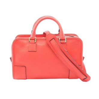 Loewe Pre-owned Amazona Leather 2way Handbag - - Pre-owned - Damen - Rot - ONE SIZE