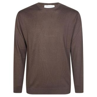 Daniele Fiesoli Herren, Strickwaren, Braun, MGr&ouml;&szlig;e