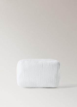 Mango Trousse de toilette enfant en gaze de coton blanc - Home - Taille unique - MANGO HOME
