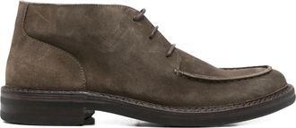 ASTORFLEX Schnürstiefel aus Wildleder - Grau