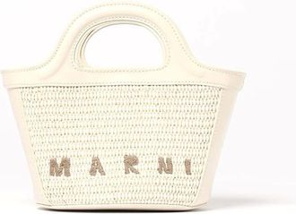 Marni Femme, Sacs, Blanc, Taille: ONE Size Borsa