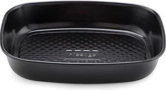 Prestige Inspire Auflaufform - Br&auml;ter - Grillschale Gem&uuml;se - Antihaftbeschichtung - Robuster Kohlenstoffstahl - 26 x 22 x 4,5 cm, Klein, Schwarz