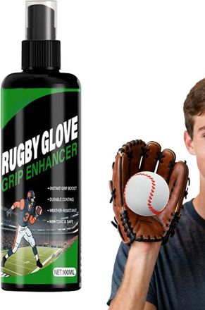 Generic Griffspray f&uuml;r Fu&szlig;ballhandschuhe, 100 ml, schwei&szlig;fest, schnell trocknend, Fu&szlig;ball-Trainingsger&auml;t, Sport-Handgriff-Spray, f&uuml;r Tennis, Pole, Tanzen, Bas