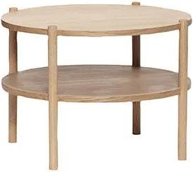 H&uuml;bsch Table basse ronde en ch&ecirc;ne FSC H&uuml;bsch