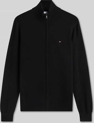 Tommy Hilfiger Regular Fit Strickjacke aus reiner Baumwolle
