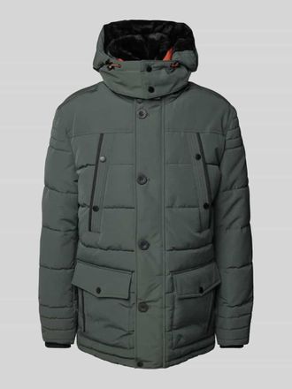 Mc Neal Steppjacke mit Label-Detail