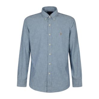 Polo Ralph Lauren Homme, Chemises, Bleu, Taille: S Collection de Chemises de Sport Classiques