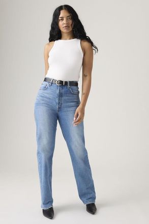 Levi's Durchgehende Ribcage Jeans - Damen - Blau / Blau