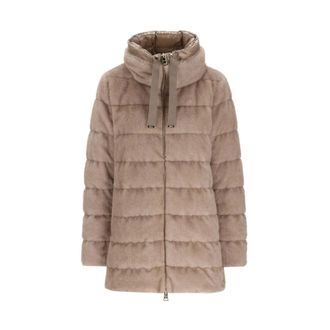Herno Doudoune Chantilly - Femme - Vestes - Beige - Taille: 42 FR