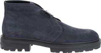 Hogan Stiefel - H673 Ankle Boots Blue - Gr. UK_7_5 - in Blau - für Damen