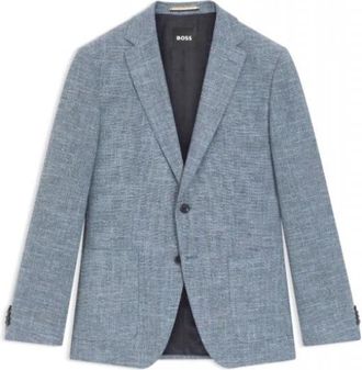 HUGO BOSS Homme, Vestes, Bleu, Taille: 3XL H-Hutson-2PP-253 Blazer