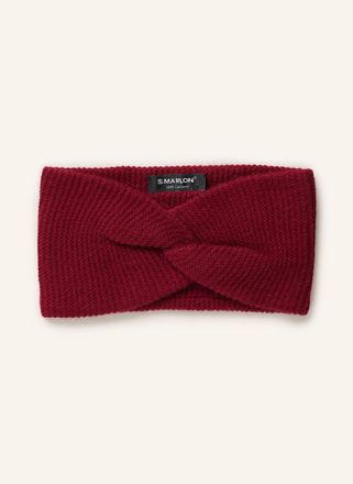 S.Marlon S.Marlon Stirnband Aus Cashmere rot
