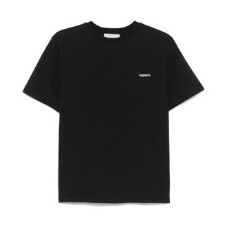 Coperni T-Shirt mit Rundhalsausschnitt - - Tops - Damen - Schwarzk - XS