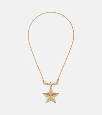 Marie Lichtenberg Collier Connector en or 18 ct, jaspe et diamants