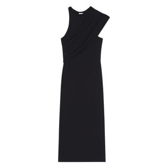 Courr&egrave;ges Damen, Kleider, Schwarzk, SGr&ouml;&szlig;e