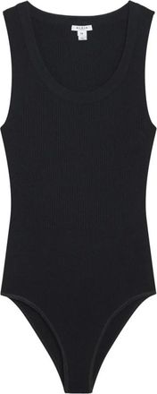 Alaia Femme, Tops, Noir, Taille: 40 FR Body c&ocirc;tel&eacute; sans manches