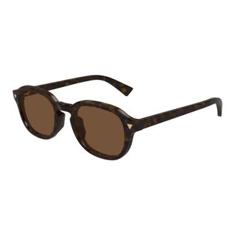 Bottega Veneta Sonnenbrille - - Accessories - Herren - Braun - 49 MM